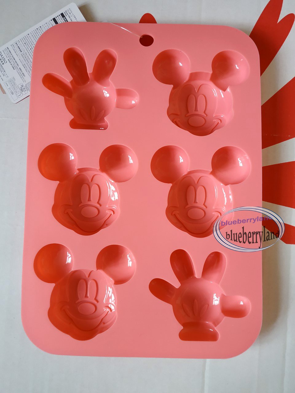 Disney MICKEY MOUSE SILICONE Mold Food Cake Mould pudding jello ...