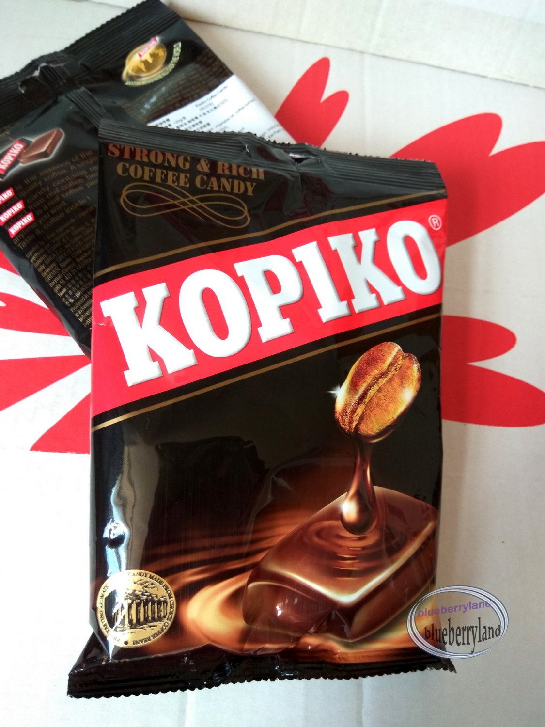 2 packs KOPIKO strong & rich coffee candy candies drops sweet treats ...