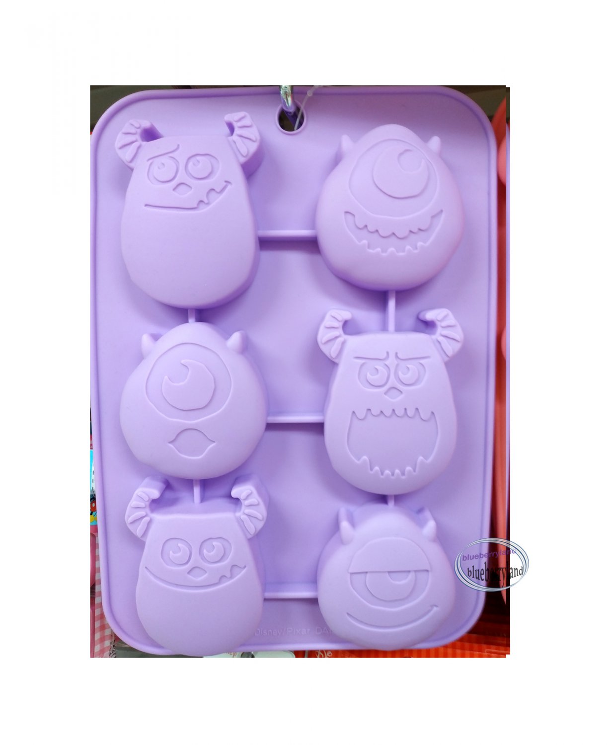 Disney Pixar Monsters Inc SILICONE Mold Food Cake Mould pudding jello ...