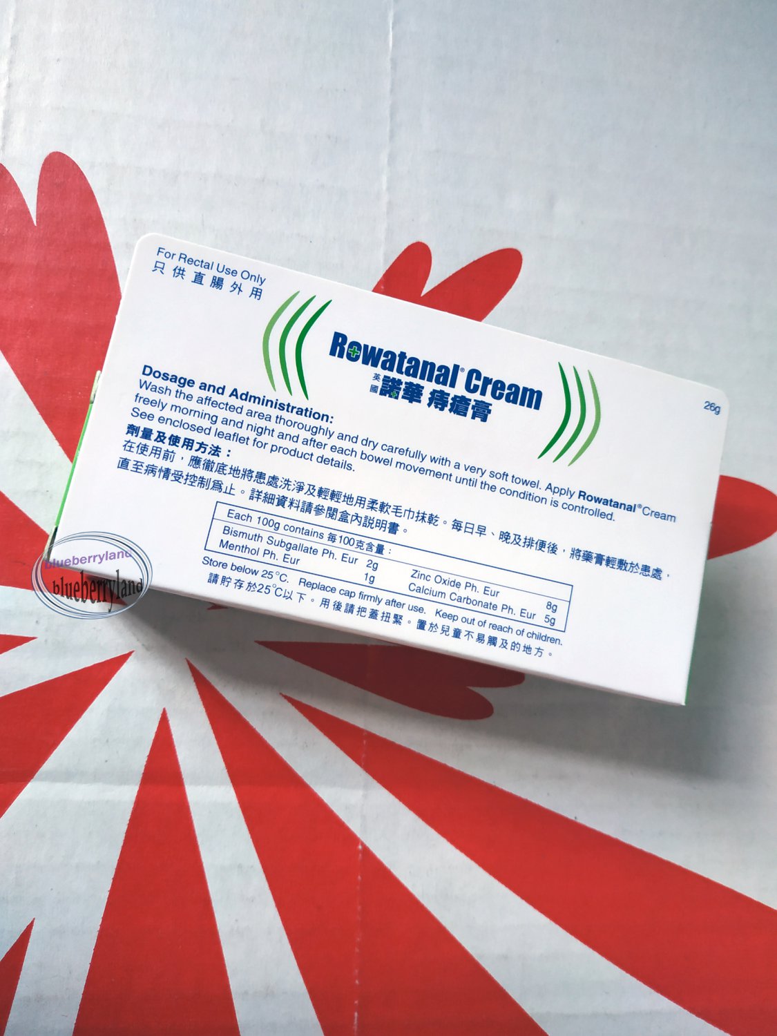 Rowatanal Cream 26g Health care items ladies men