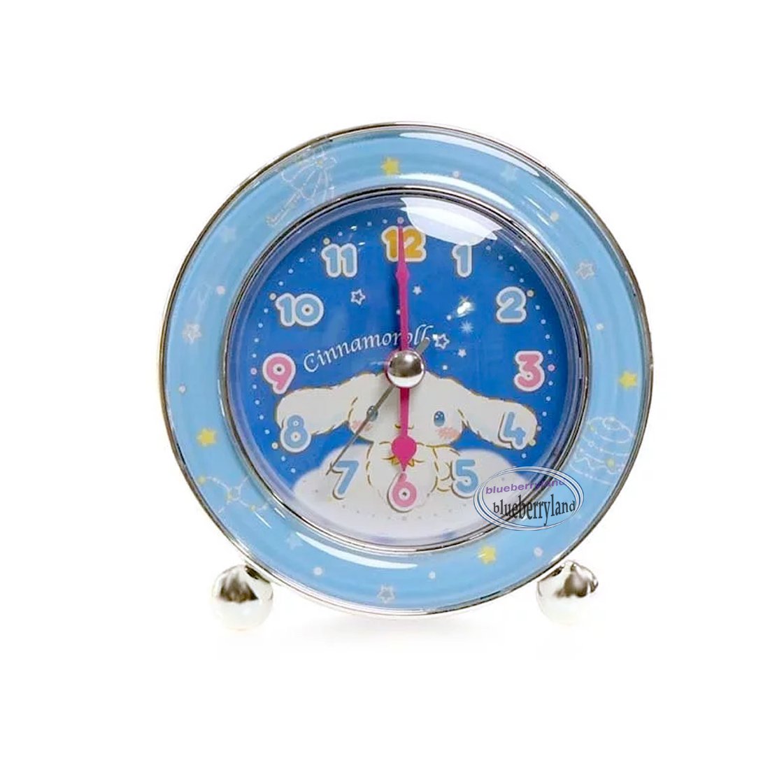 Sanrio Cinnamoroll Round Shaped Alarm Clock home bedroom living room ...