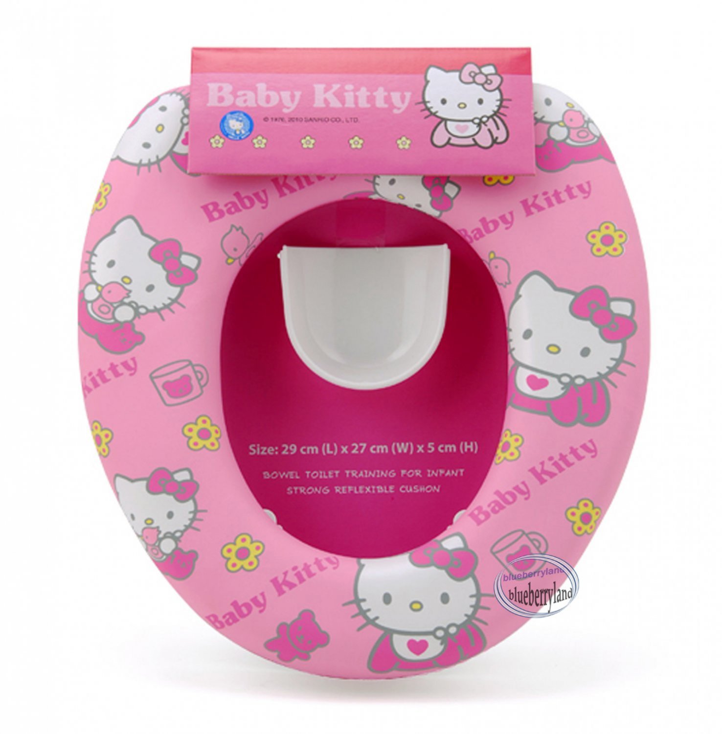Sanrio Hello Kitty Baby Soft Padded Potty Toilet Training Seat