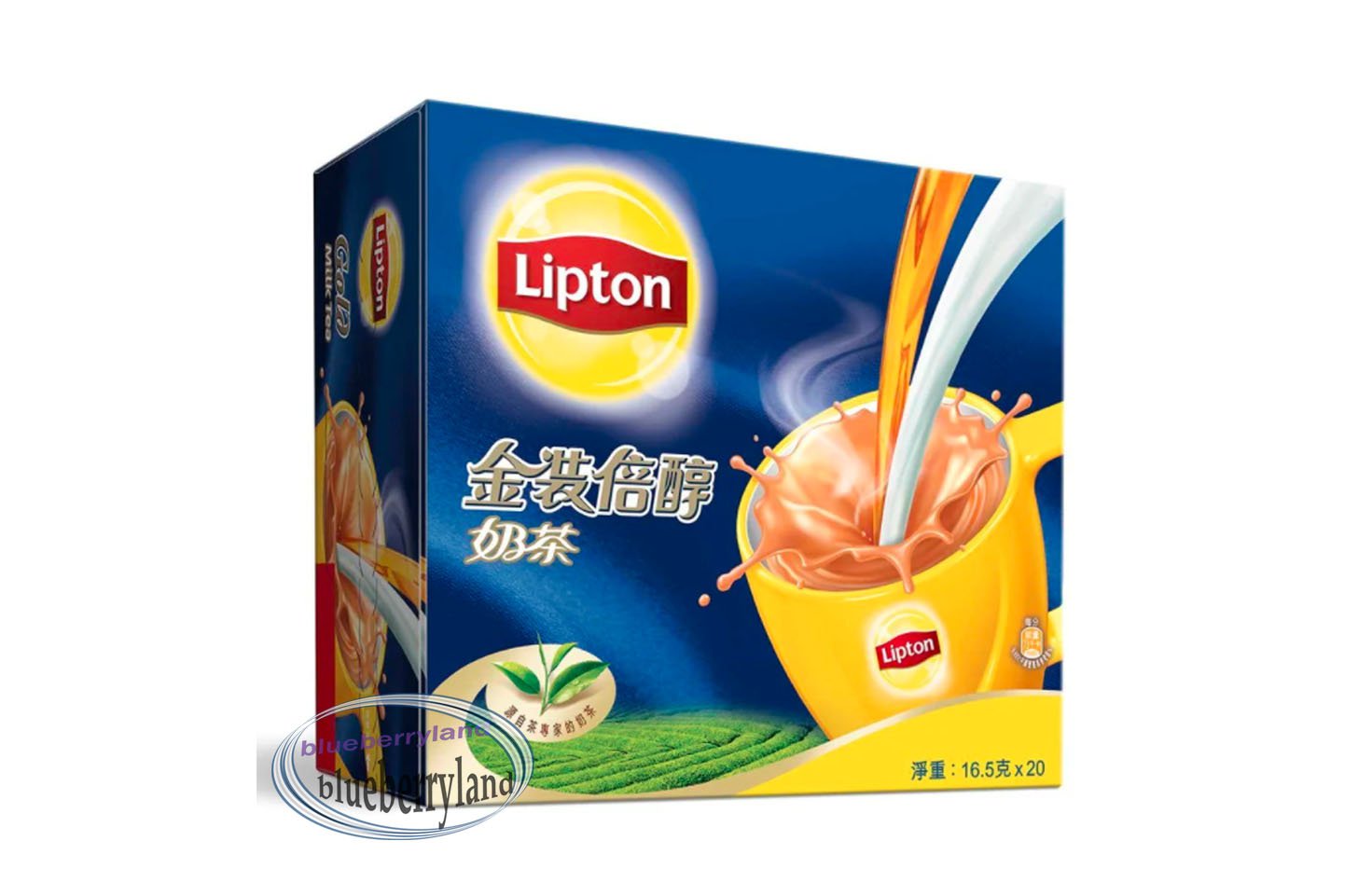 LIPTON Gold Instant 3 in 1 Milk Tea Mix 20 beverages mixed powder ...