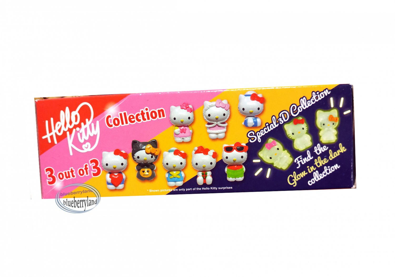 Zaini HELLO KITTY Chocolate Surprise 3 Eggs With Toy Figure Inside ...