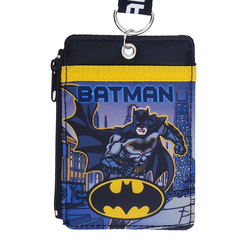 Batman Lanyard Name Tag Card Holder with Neck Strap school work bus ...