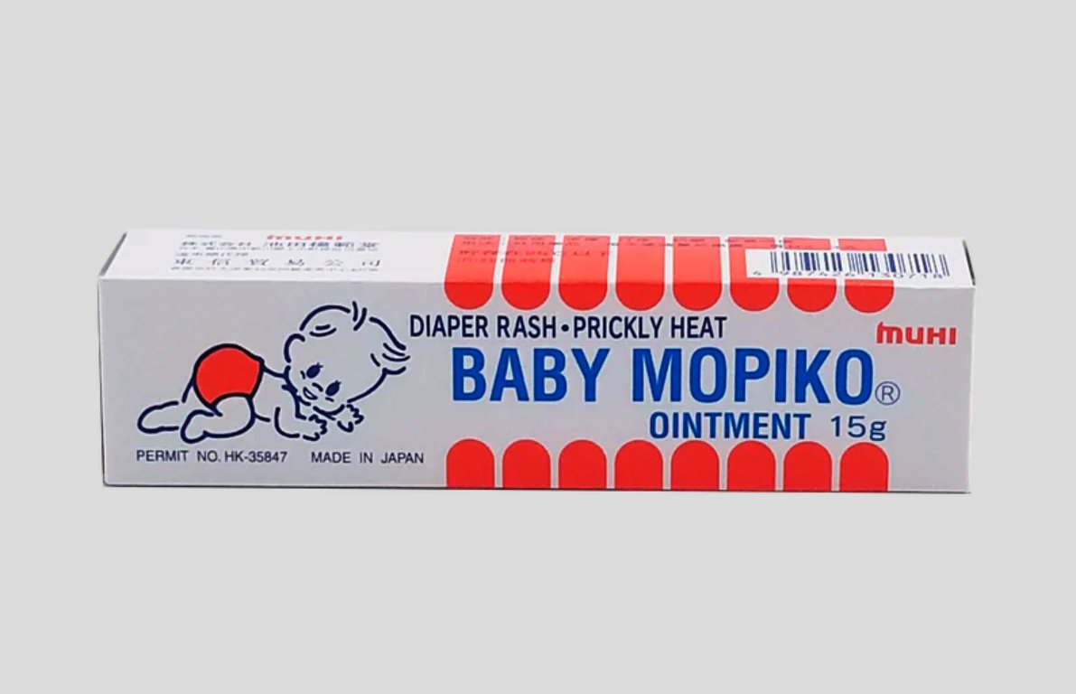 Japan MOPIKO Baby Mopiko Ointment 15g 寶貝濕疹膏