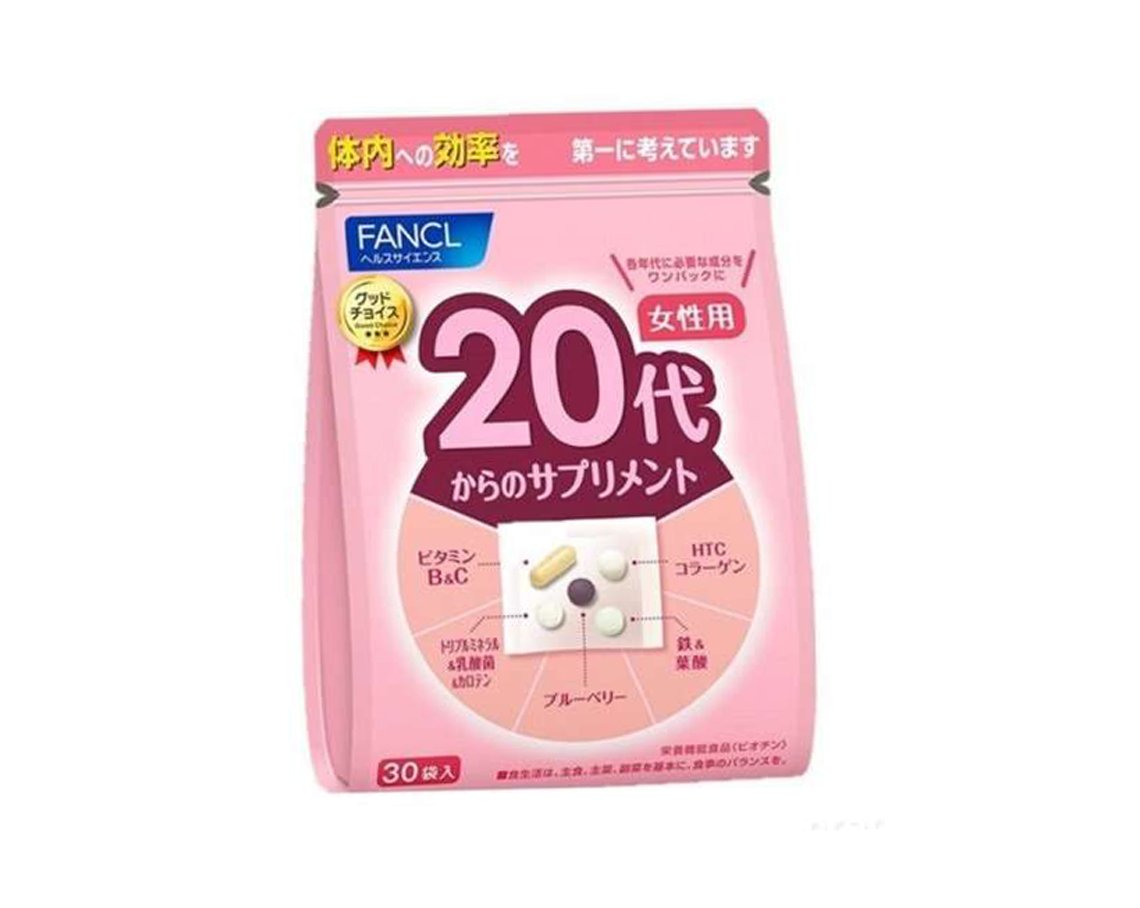 Fancl Good Choice 20s ladies Health Supplement - 30 Packs / 女士20+綜合營養