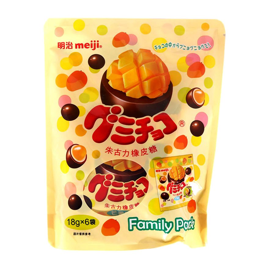 Meiji Mango GUMMI CHOCOLATE CANDY snack sweets gummy candies snacks ...