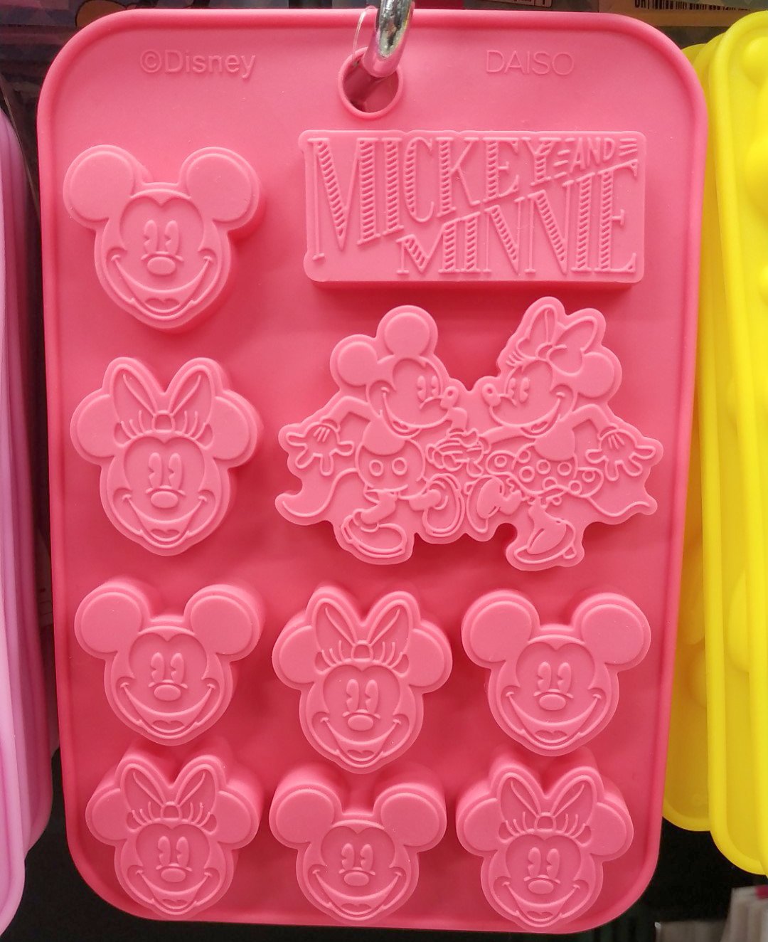 Disney MICKEY Minnie MOUSE SILICONE Mold Food Cake Mould jello pudding ...