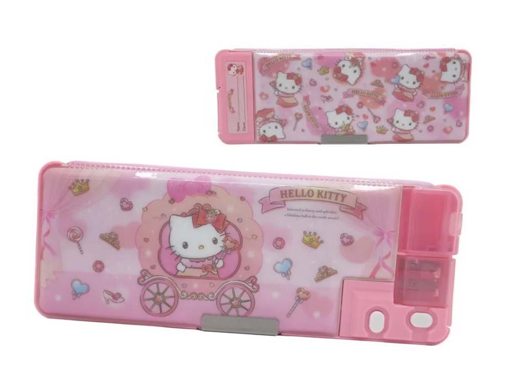 Sanrio Hello Kitty Multi-function Magic Pen Case Pencil Box set girls ...