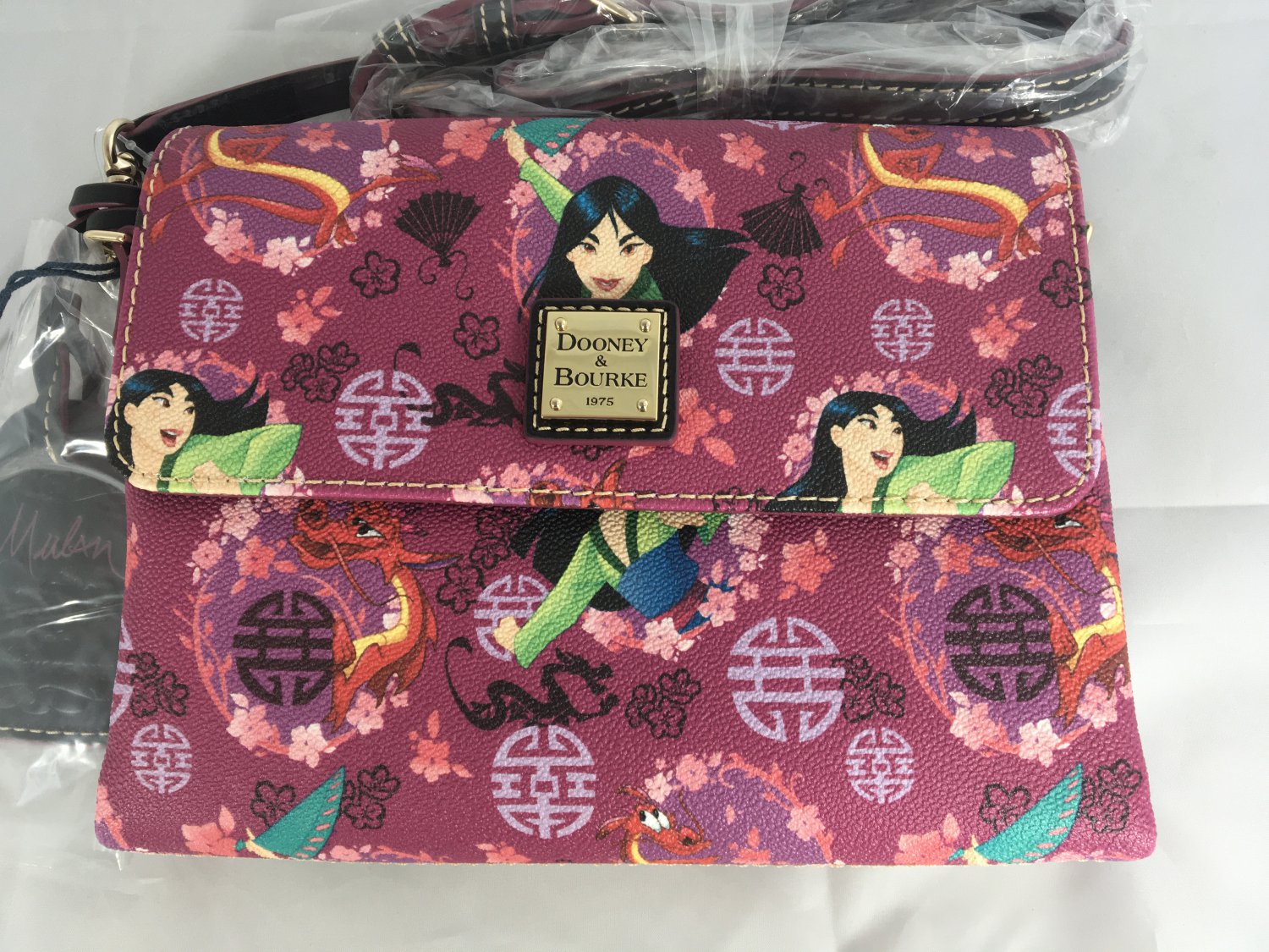 Disney Dooney & Bourke Mulan Crossbody Purse