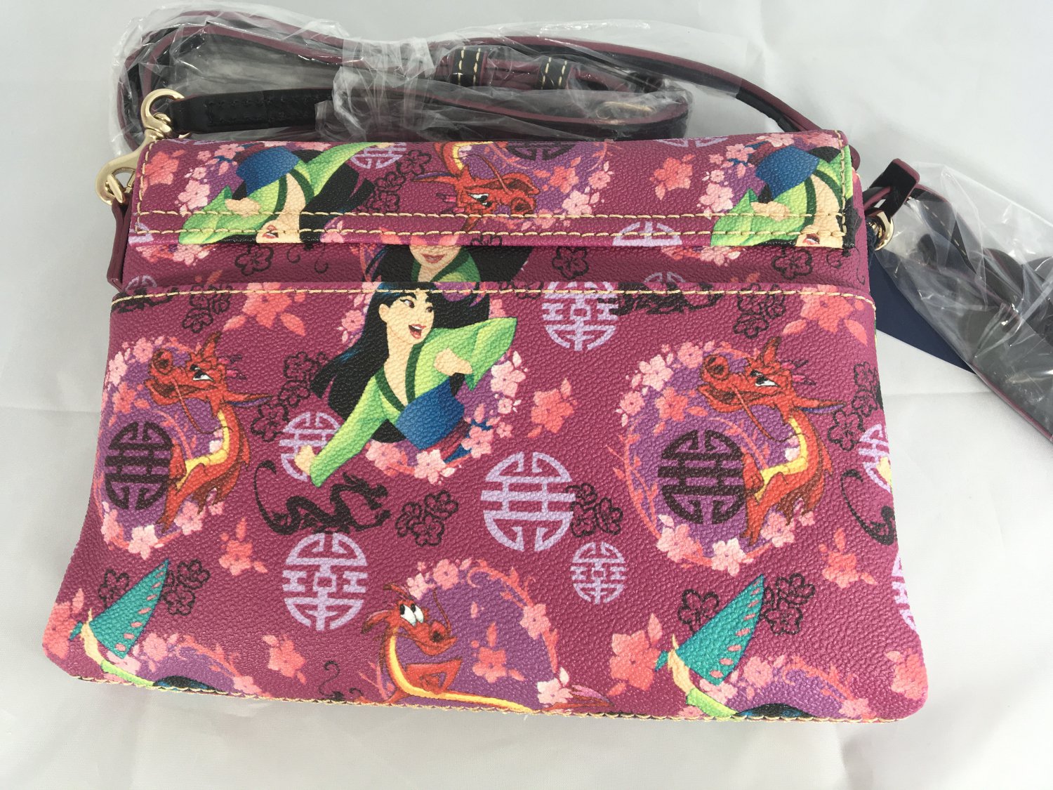 Disney Dooney & Bourke Mulan Crossbody Purse