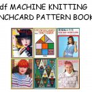 23 BOND knitting machine pattern books on CD