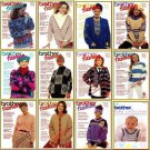 23 BOND knitting machine pattern books on CD