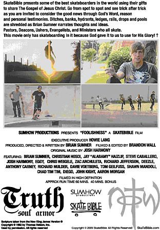 Foolishness: Skate Bible by Brian Sumner World Class Skateboarders For ...