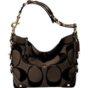 AUTHENTIC COACH SIGNATURE PATENT CARLY 12871 (Brown/Brown)