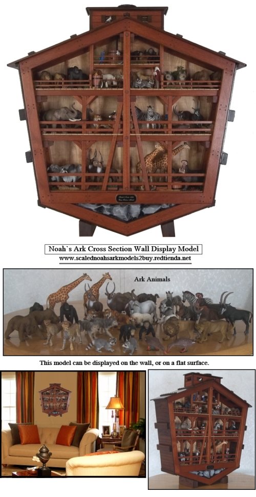 Noahs Ark Wall Display Model
