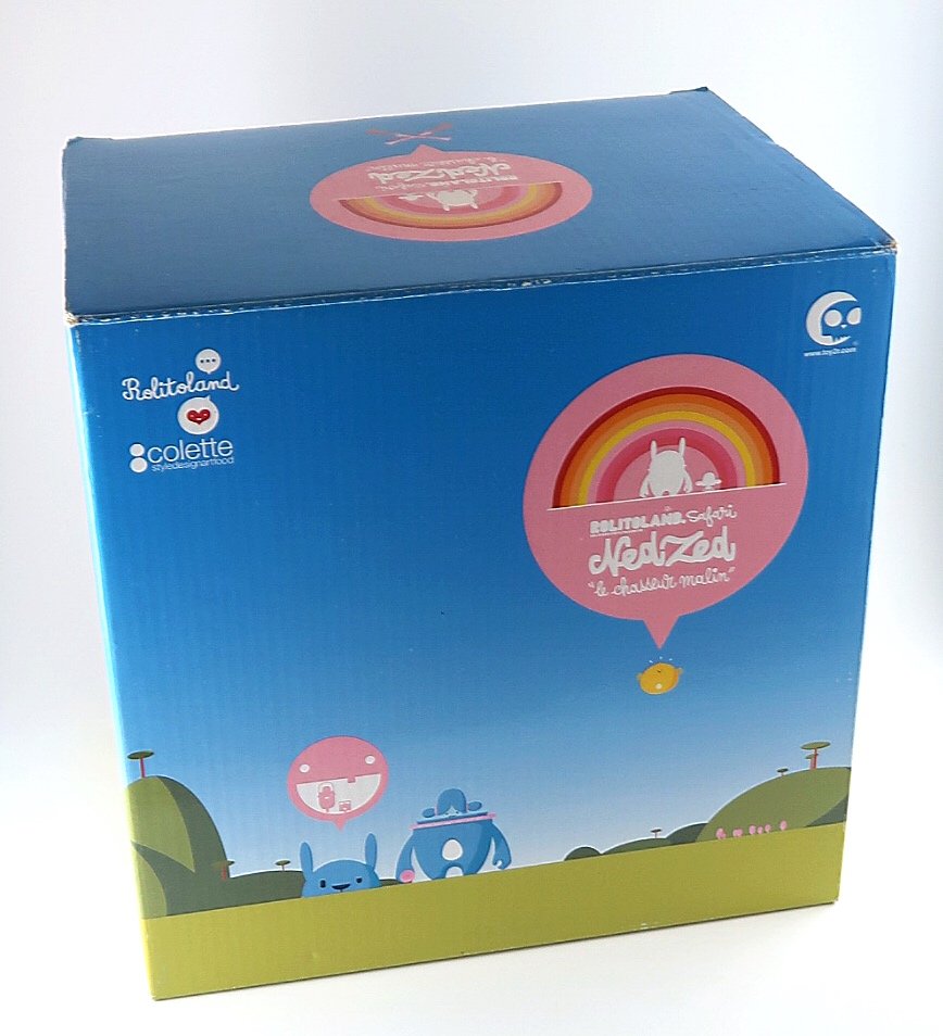 Rolitoland 7.5 inch Nedzed blue rabbit included mini figure