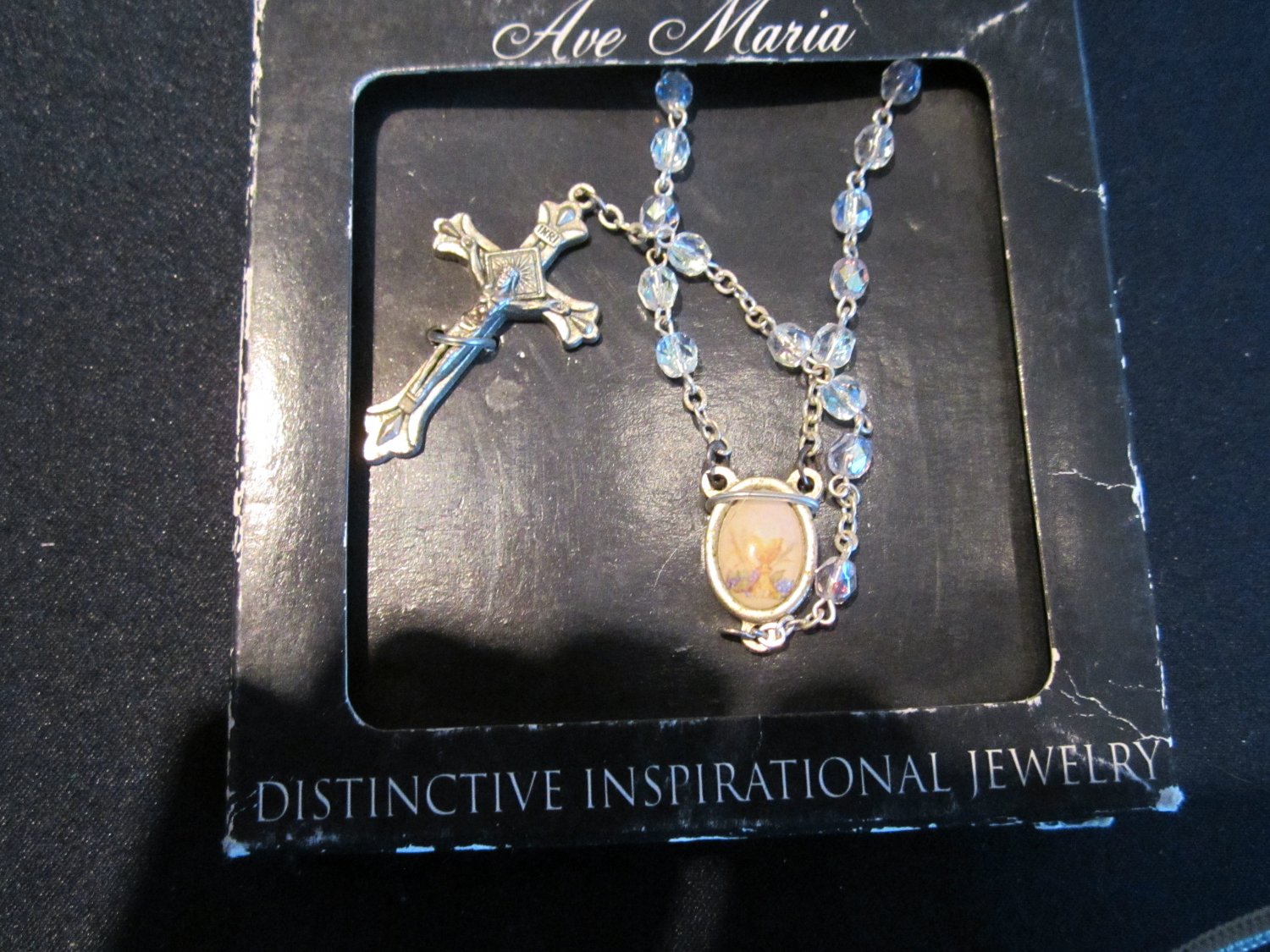 First Communion Ave Maria Rosary