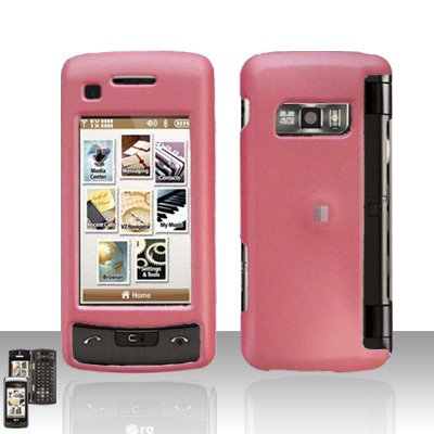 Light Pink Cover Case Snap on Protector + Screen Protector for LG enV ...