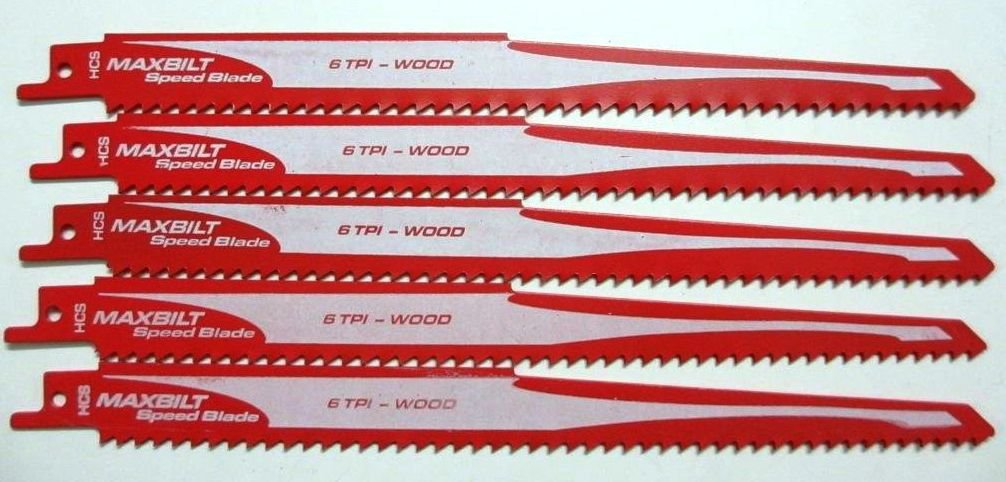 Maxbilt Reciprocating Saw Blade Set Professional Or Home Use