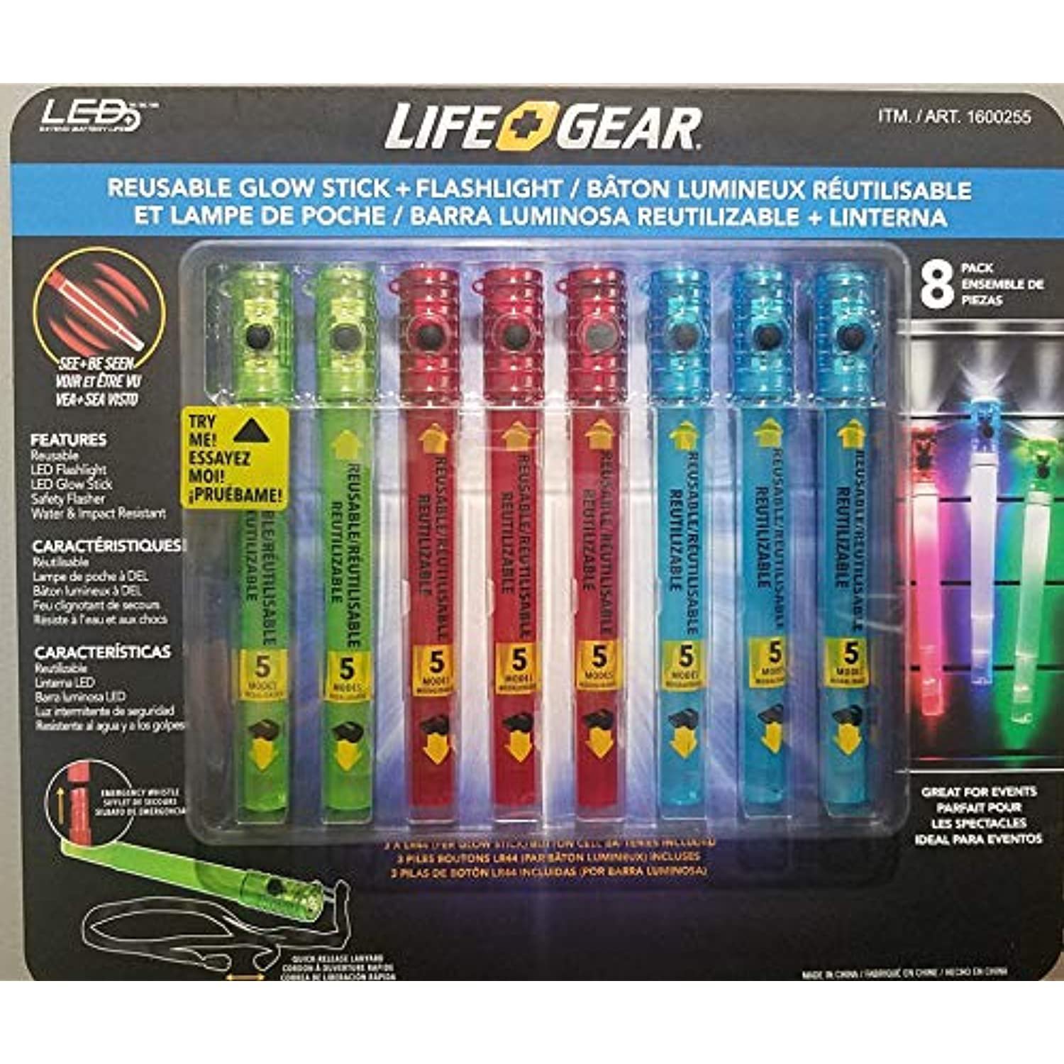 Reusable Glow Sticks,Safety,Security,Emergencies
