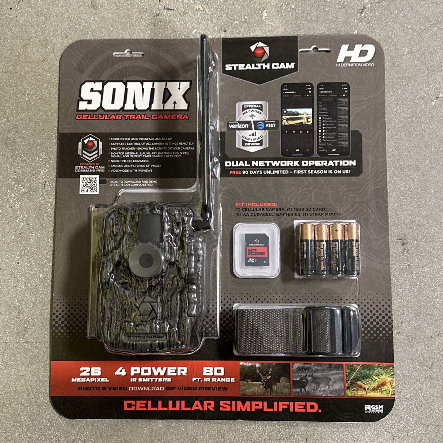 Camera SONIX DUAL NETWORK Security,Hunting