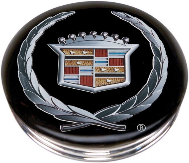 CADILLAC GM HOOD ORNAMENT CREST EMBLEM BAR STOOL SEAT