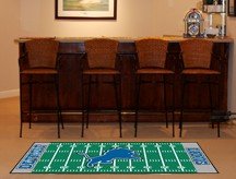 DETROIT LIONS NFL FOOTBALL FIELD RUG GAME MAT FREE SHIP