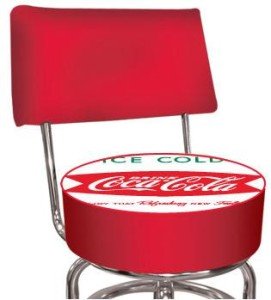 DRINK ICE COLD COCA COLA CHAIR COKE BAR STOOL PUB SEAT