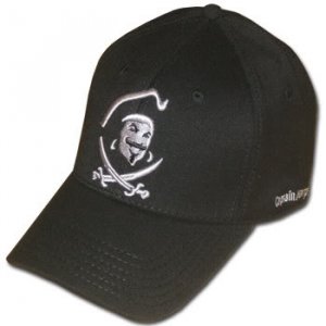 Captain Morgan Black Pirate Rum Sword Baseball Hat Cap