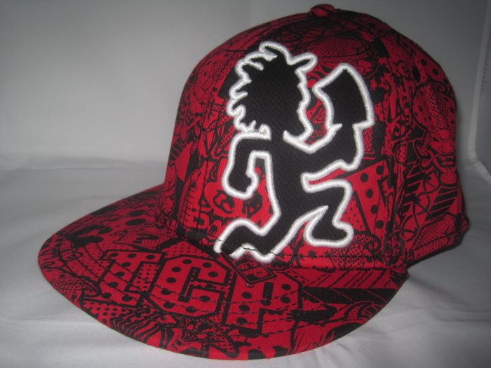 Insane Clown Posse ICP Concert Hatchetman Hat Cap Red