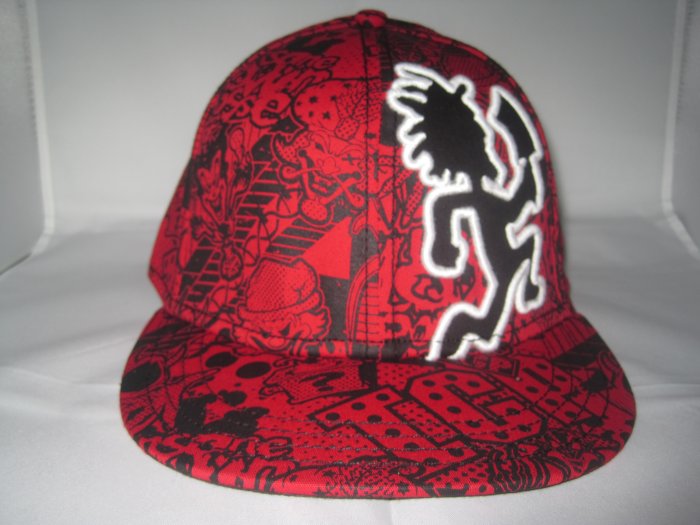 Insane Clown Posse ICP Concert Hatchetman Hat Cap Red