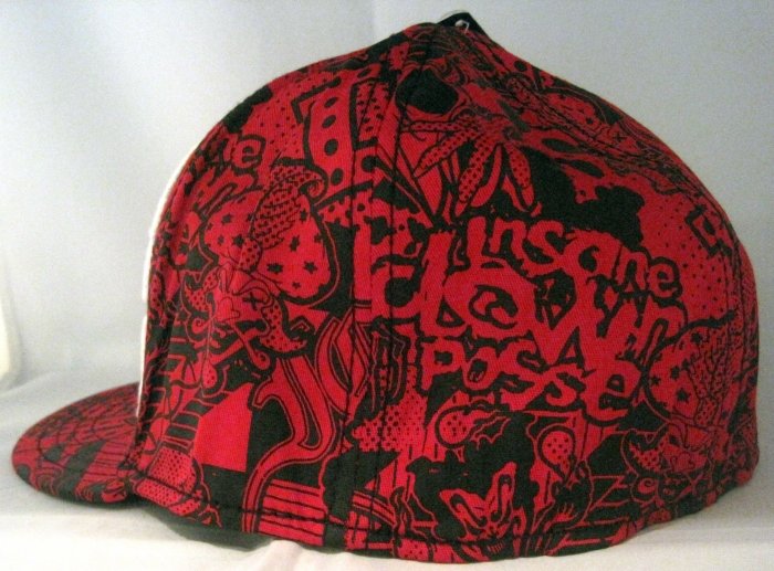 Insane Clown Posse ICP Concert Hatchetman Hat Cap Red