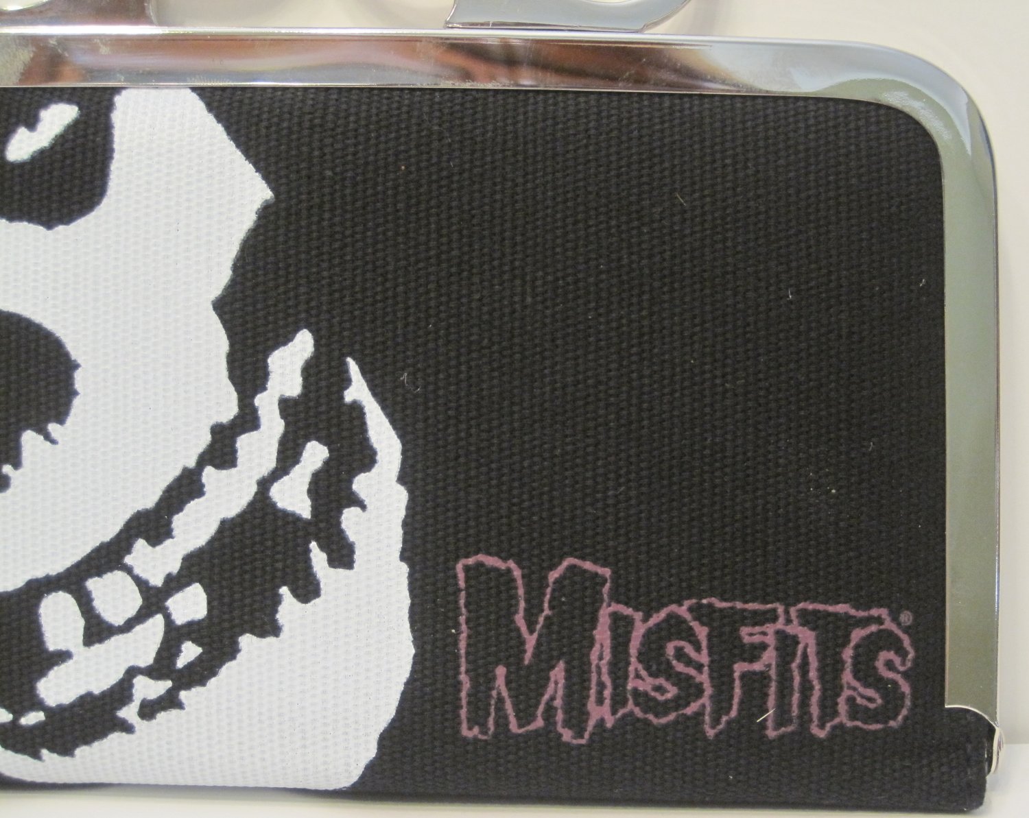 Misfits Punk Concert Brass Knuckle Duster Clutch Wallet
