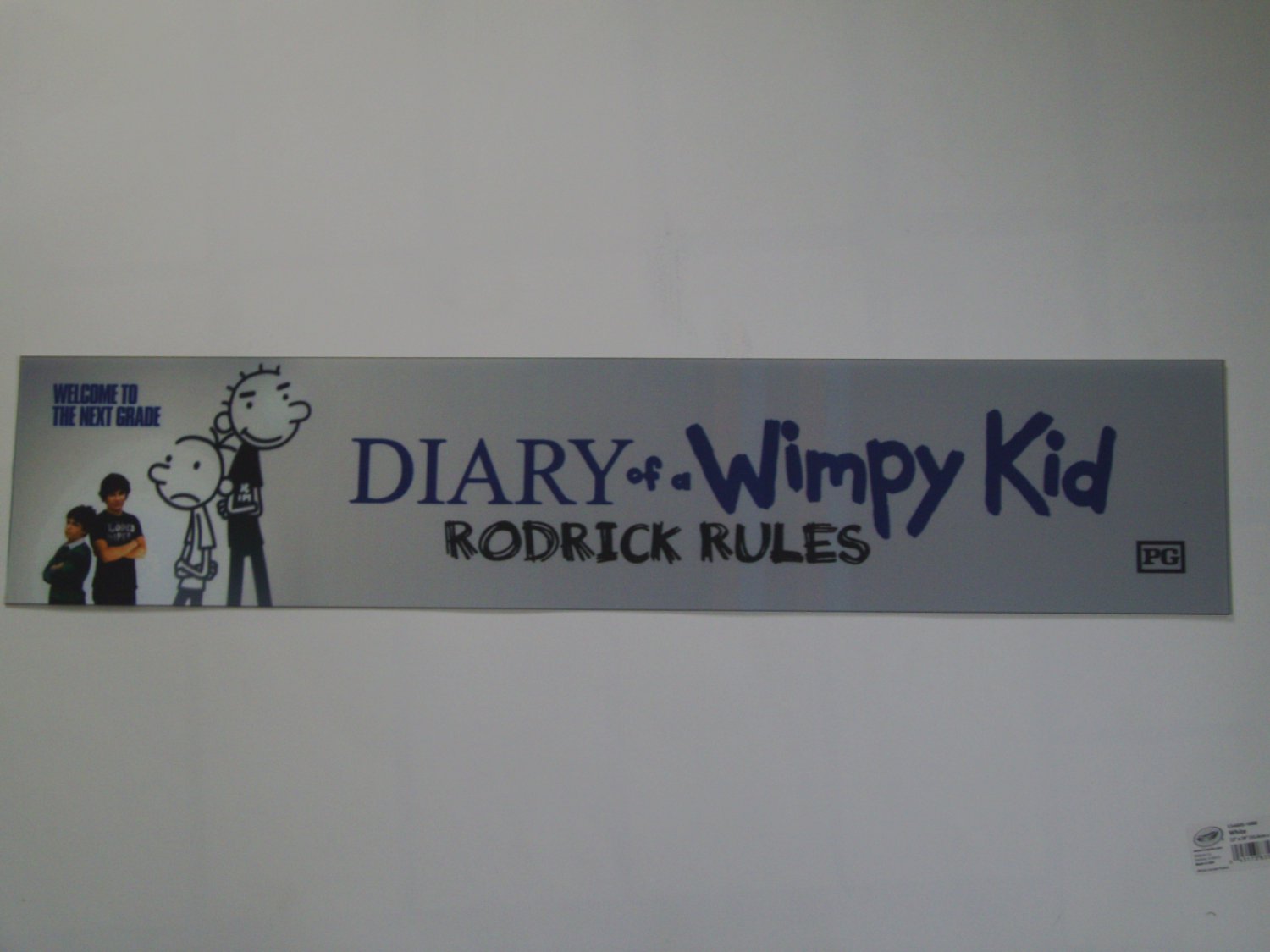 Diary Of A Wimpy Kid Rodrick Rules (2011) Plastic Movie Theatre Lobby ...