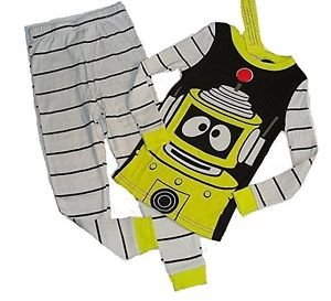 YO GABBA GABBA PLEX Boy's Size 4 Pajama Pants Set,