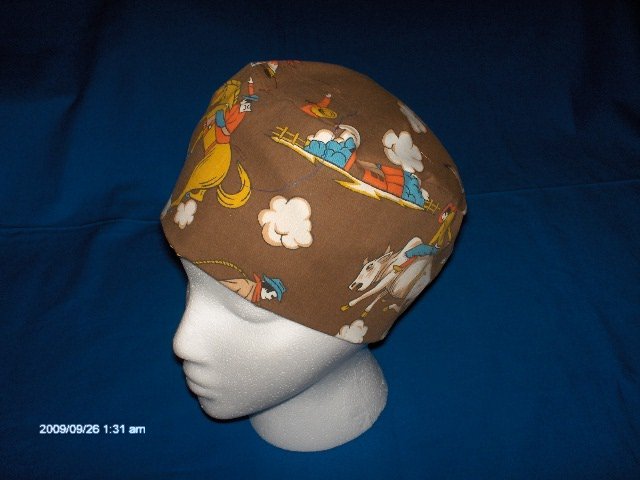 SURGICAL,MEDICAL,DOCTOR, SCRUB HAT, CAP,MEN,COWBOYS BRONCOS