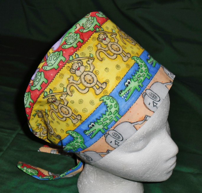 Pediatric Nurses Scrubs Cute Comfy Hats Pixie Scrub Caps Surgical Cap ...