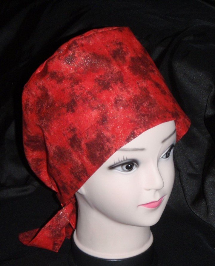 Ladies Nurses Scrubs Surgical Medical Scrub Caps Cap Pixie Hat Shades ...