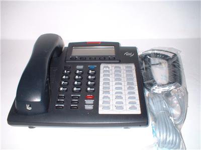 ESI 48 KEY H DFP TELEPHONE PHONE WITH NEW HANDSET CORD AND BASE CORD