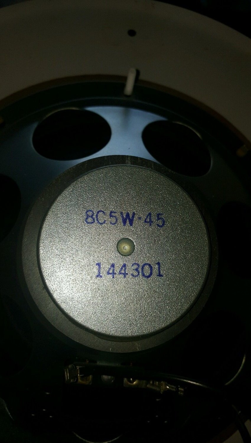 Simplex 8C5W-45 8" Ceiling Speaker with Baffle and Tile support