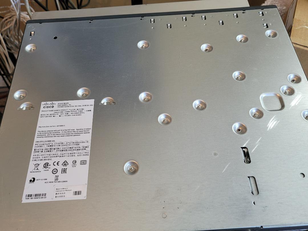 CISCO 2960X WS-C2960X-24PS-L 24-PORT POE Gigabit Switch Stacking Module ...