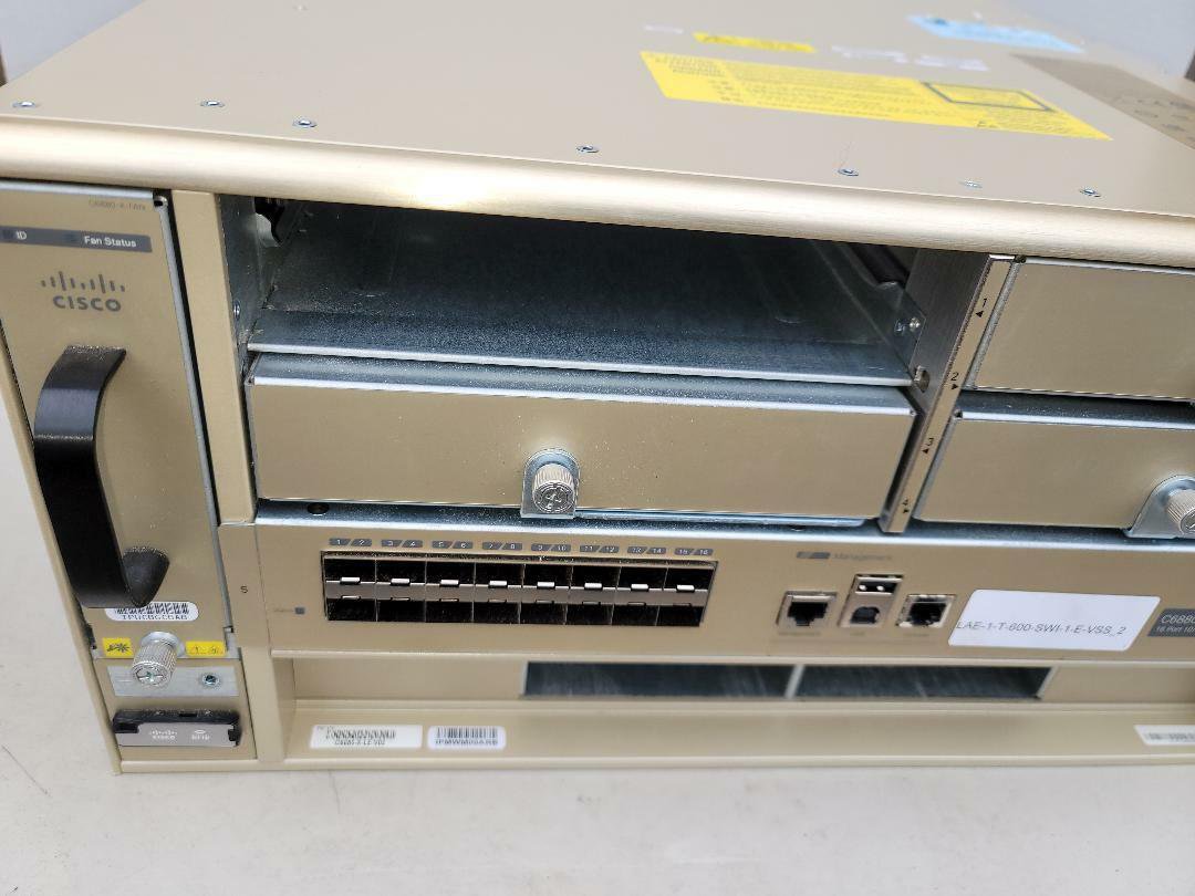 Cisco C6880-X-LE Catalyst Switch Chassis only w/Management and Fan ...