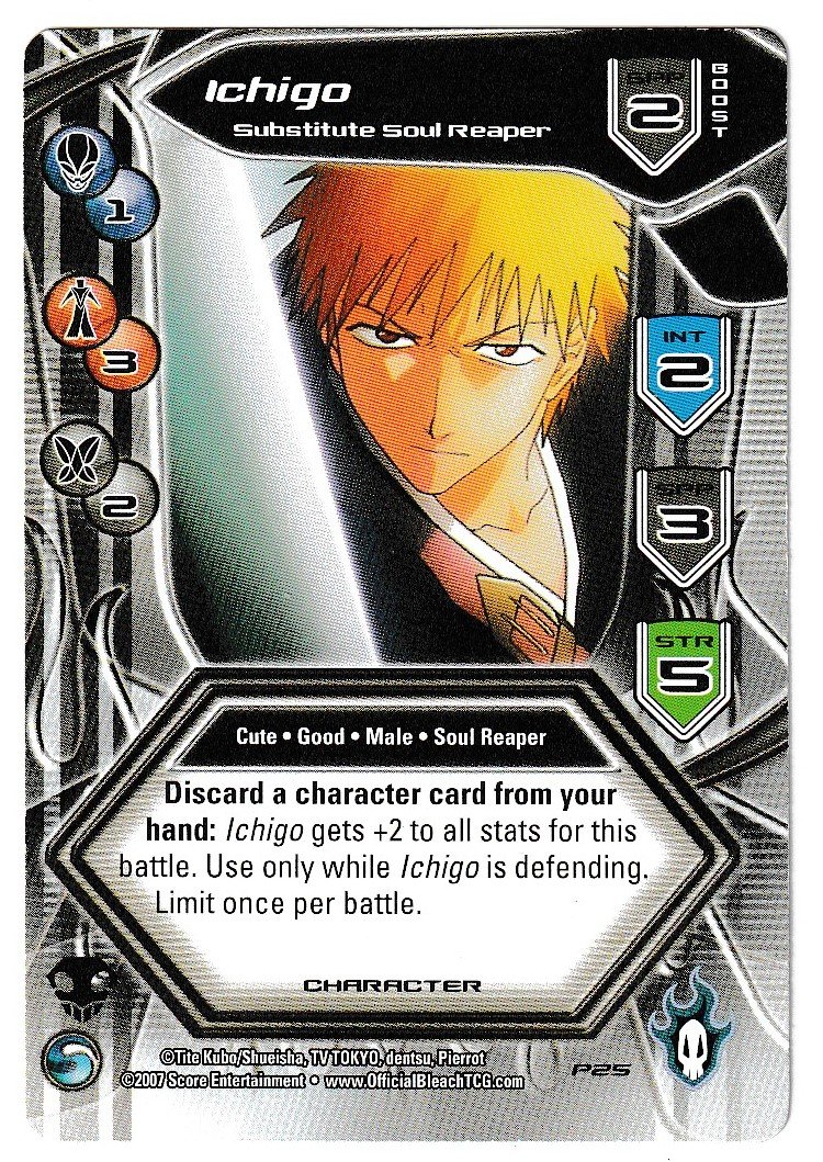 Shonen Jump BLEACH ICHIGO Collectible Individual Trading Card © 2007