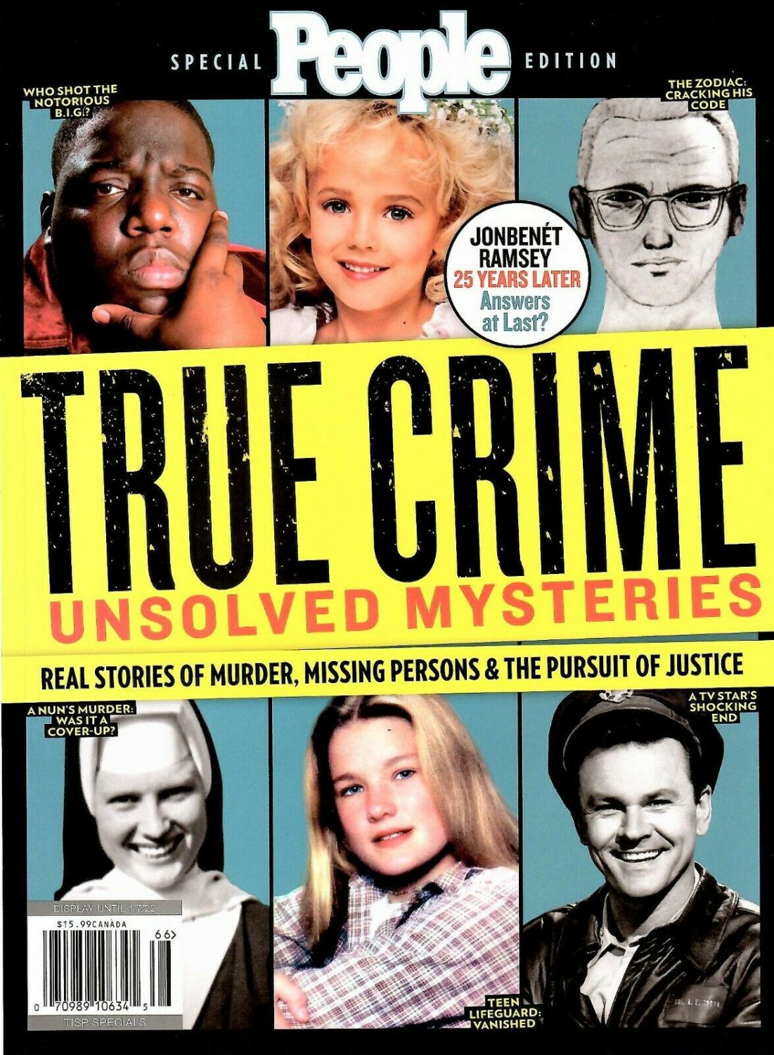 True Crime Unsolved Mysteries People Magazine Special Edition 2021