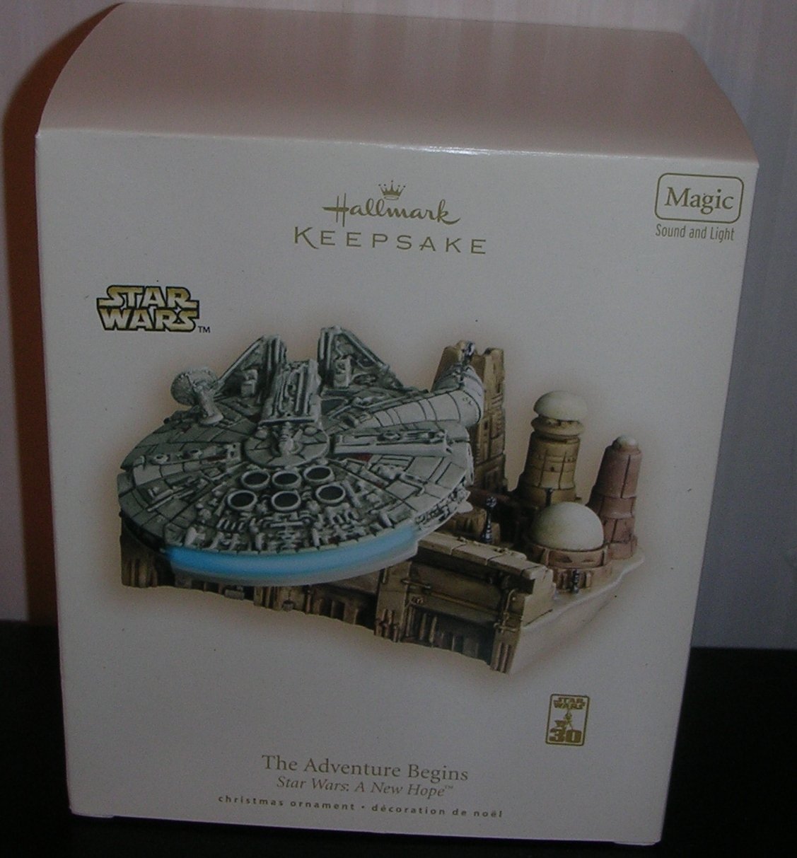 NIB Hallmark Keepsake Ornament Star Wars The Adventure Begins