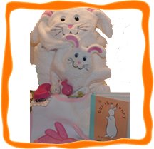 Pat the Bunny gift basket