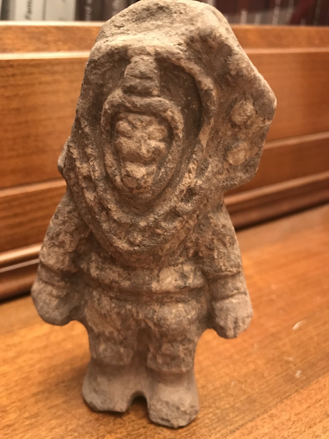 Early Cerro Narrio Culture clay "Astronaut" 2nd to 1st millenium B.C ...