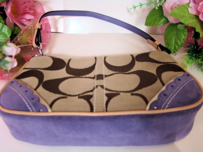 AUTHENTIC COACH SIGNATURE APPLIQUE FISH DEMI PURSE 1491 NWT LIMITED EDITION